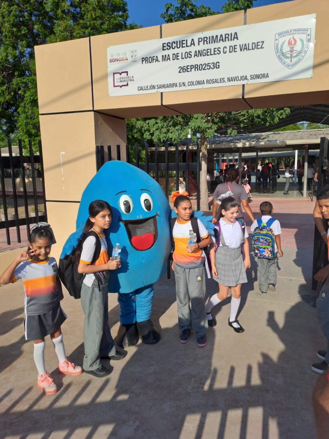 «La Gotita» Visita la Primaria PROFA. Ma de los Ángeles C de Valdez ...